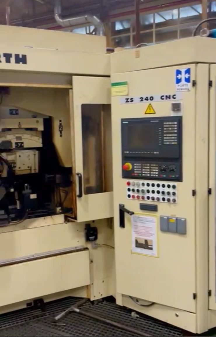 HURTH ZS 240 CNC Gear Shaving MachineUsed Gear Machines Provider ...